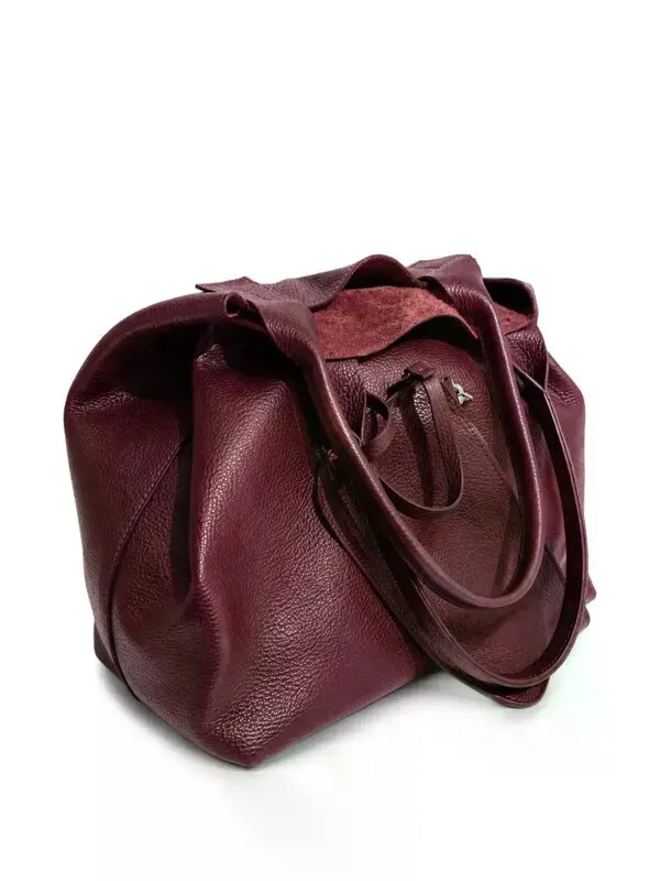 IACUCCI Pebbled Leather Tote Bag