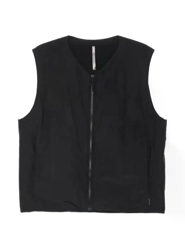 Veilance Naroda Zip-up Gilet - Black