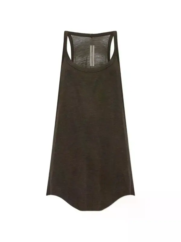 Rick Owens Gigi Oversized Tank Top - Brown