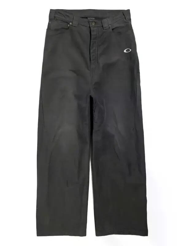 Balenciaga Logo-embroidered Trousers