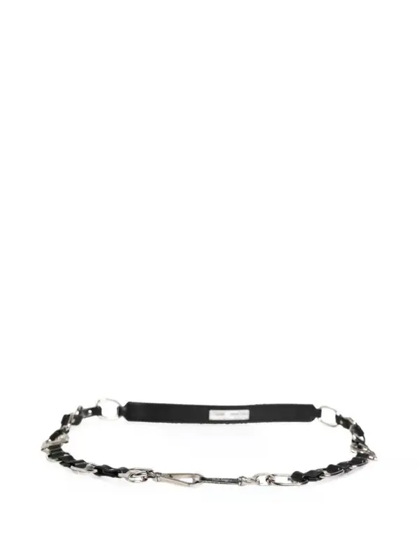 Dolce & Gabbana Dg Logo Chain Shoulder Strap - Black