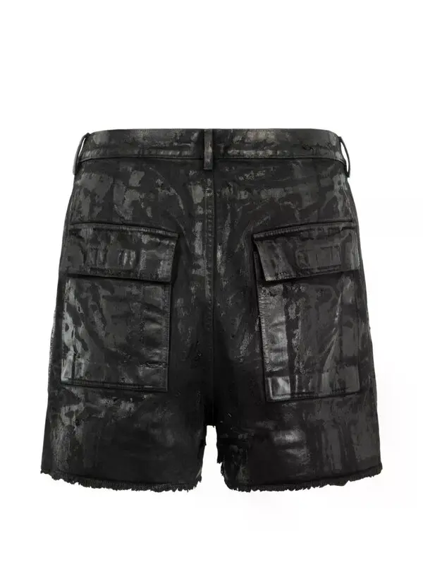 Rick Owens Bauhaus Zipped-pocket Shorts - Black