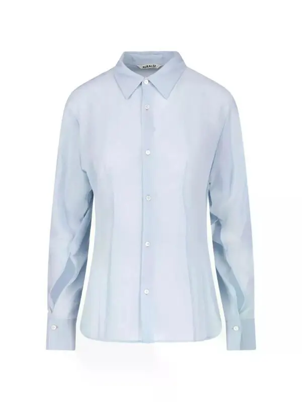 Auralee Button-up Shirt - Blue