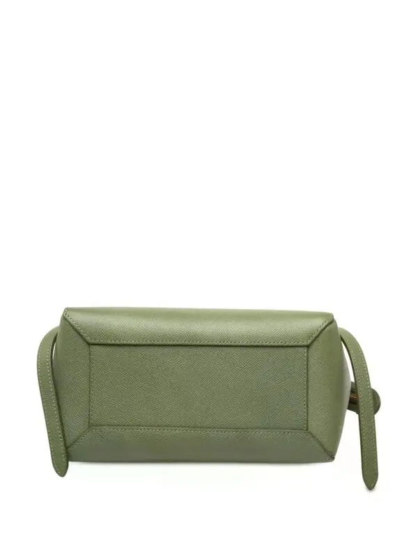 Celine 2009 Micro Grained Calfskin Belt Bag Satchel