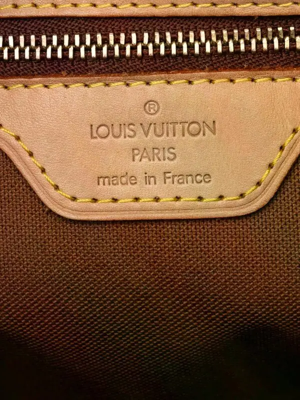LOUIS VUITTON 2002 Monogram Cabas Piano Tote Bag