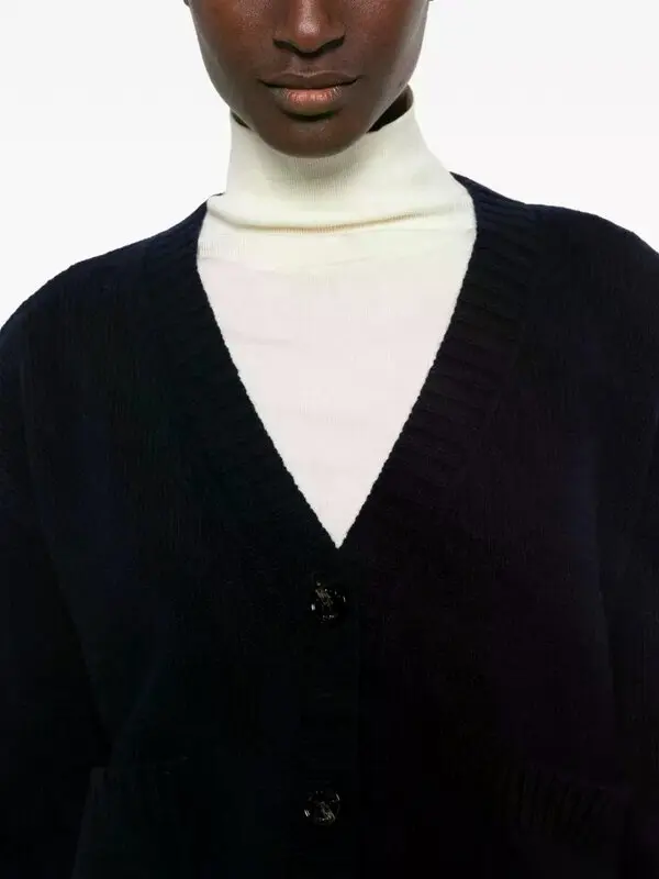 Max Mara Filmato Ribbed-knit Cardigan