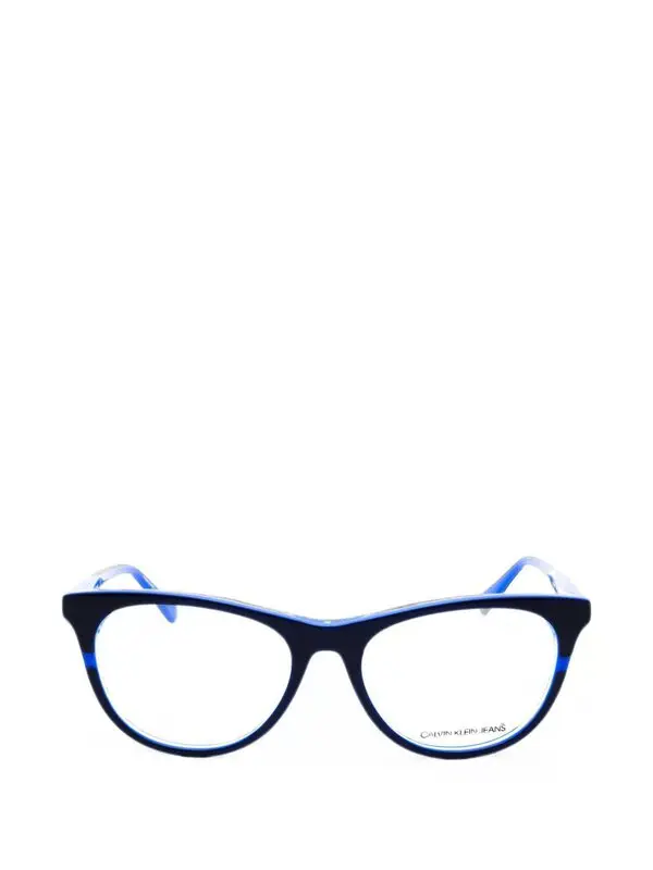 Calvin Klein Cat-eye Frame Glasses - Blue