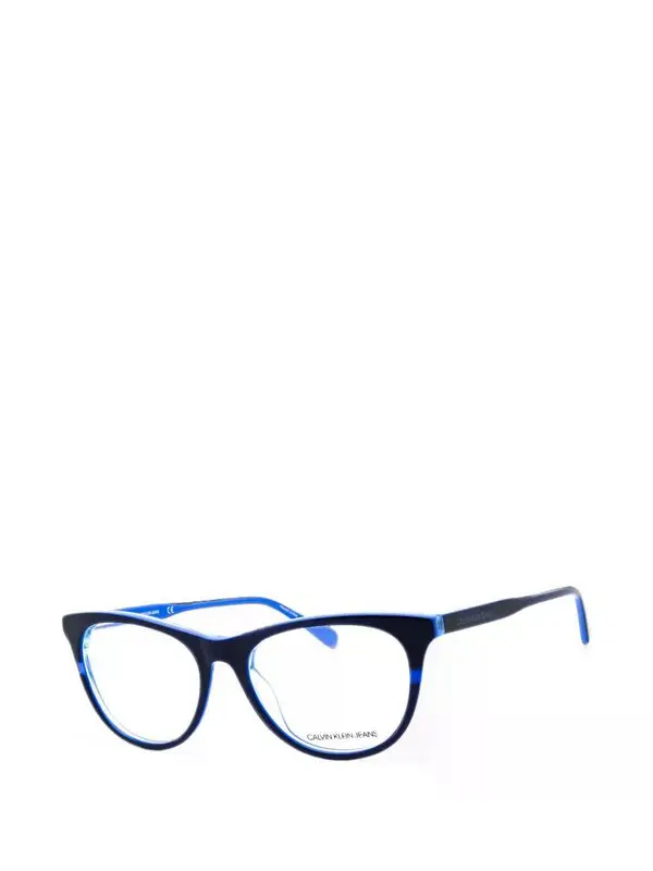 Calvin Klein Cat-eye Frame Glasses - Blue