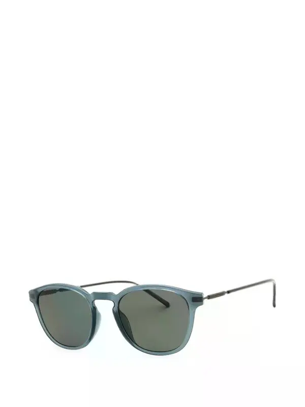 ZEISS Round-frame Tortoiseshell-effect Sunglasses