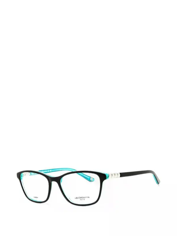 LIZ CLAIBORNE Tortoiseshell-effect Rectangle-frame Glasses
