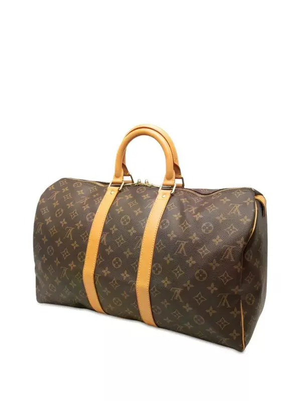 LOUIS VUITTON 1997 Monogram Keepall 45 Travel Bag