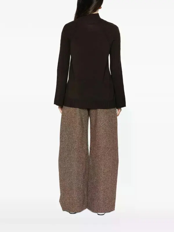 Max Mara Cable-knit Raglan-sleeve Sweater