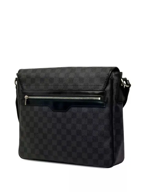 LOUIS VUITTON 2011 Damier Graphite Daniel Mm Crossbody Bag