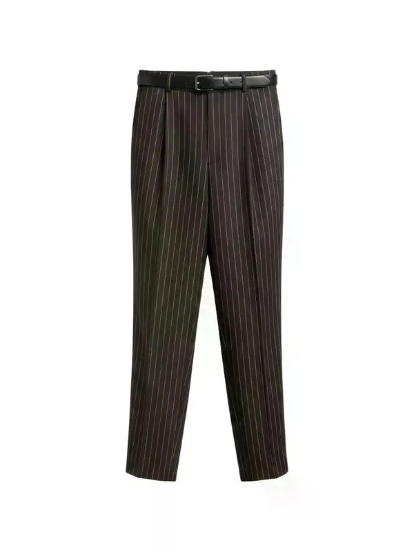 Dolce & Gabbana Pinstripe-pattern Pleated Tailored Trousers