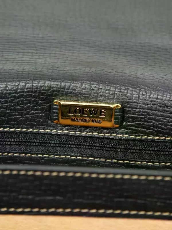 Loewe 1980-2010 Medium Leather Barcelona Crossbody Bag