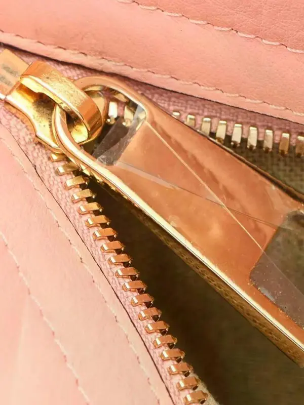 Gucci 2016-2026 Microguccissima Bree Zippered Tote Bag - Pink