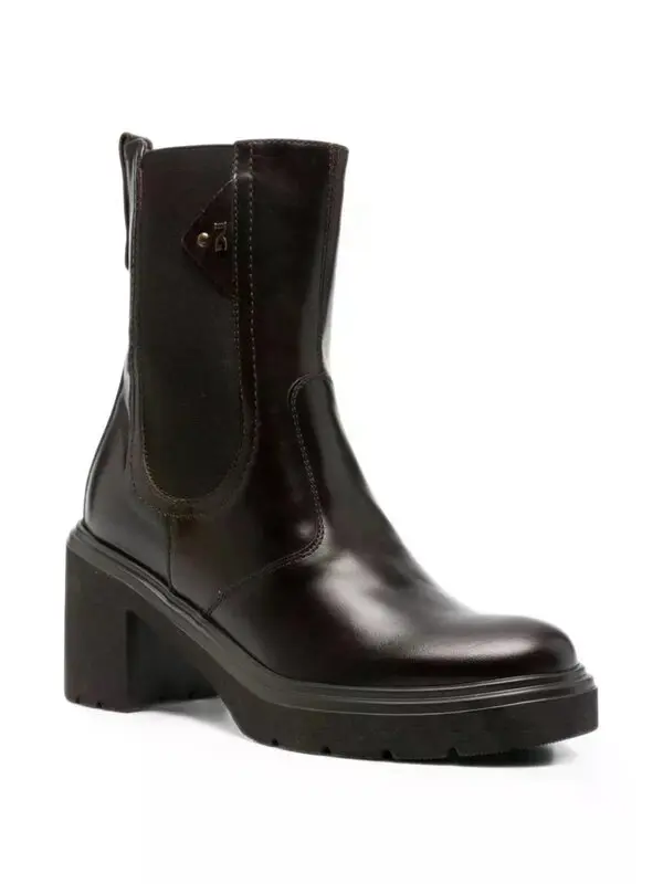 NEROGIARDINI Elasticated Side-panel Ankle Boots