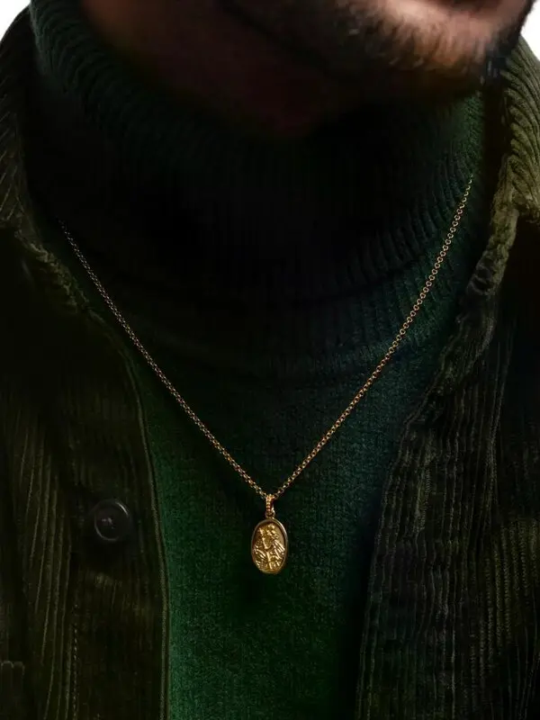 DOWER & HALL St. Christopher-pendant Necklace