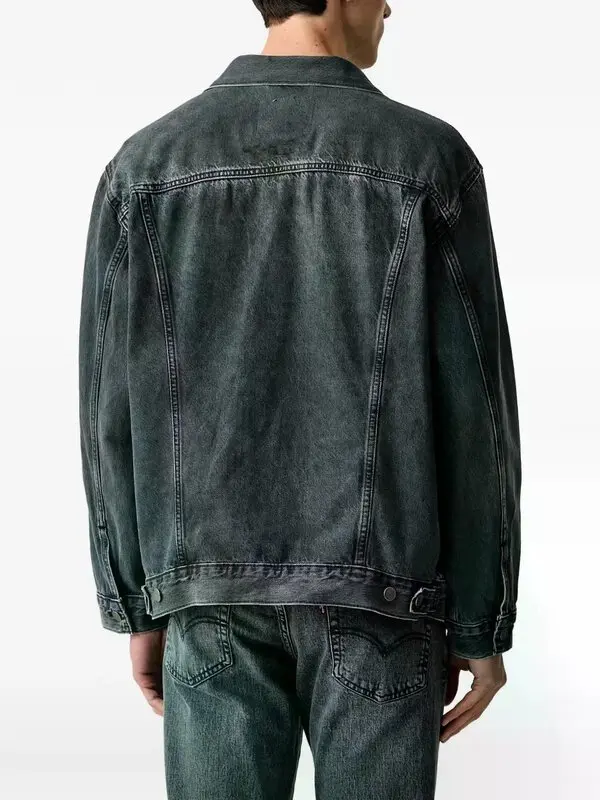 LEVI'S Relaxed Trucker Faded Denim Jacket
