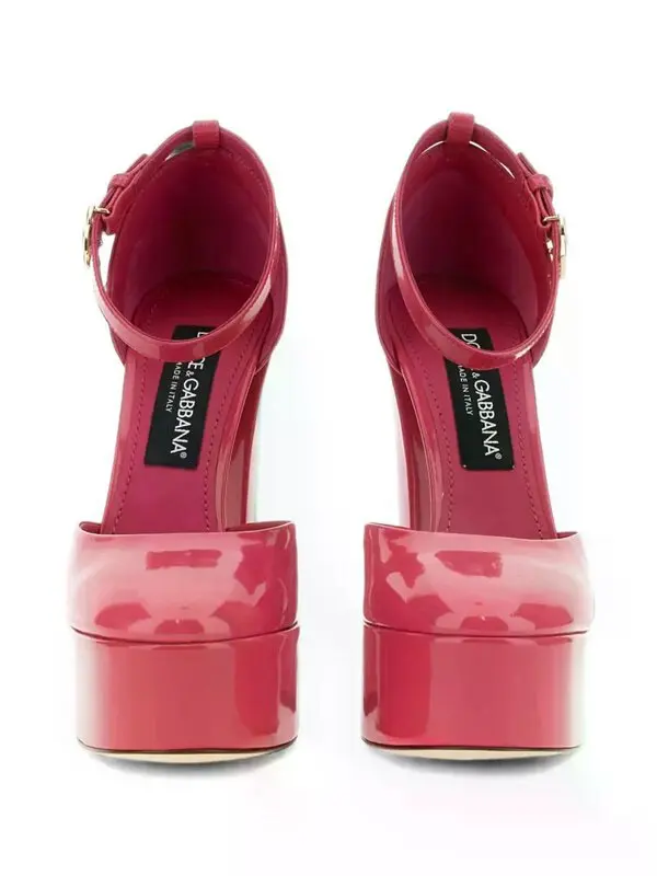 Dolce & Gabbana Patent-leather Platform Pumps