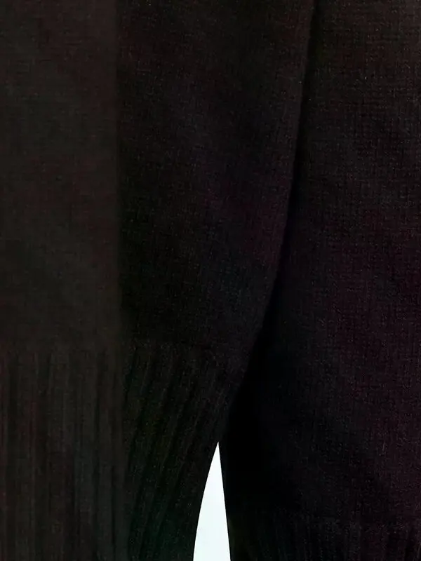 ALLUDE Ribbed-knit Roll-neck Sweater
