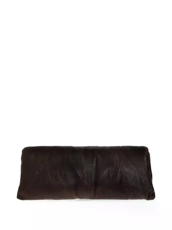 Rick Owens Soft Clutch Debossed-logo Clutch Bag