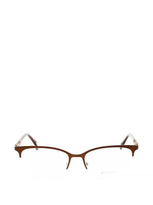 EMOZIONI Half-rim Rectangle-frame Glasses