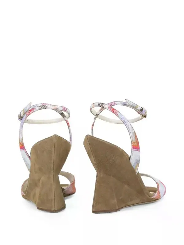 Missoni Zigzag-print Wedge Sandals