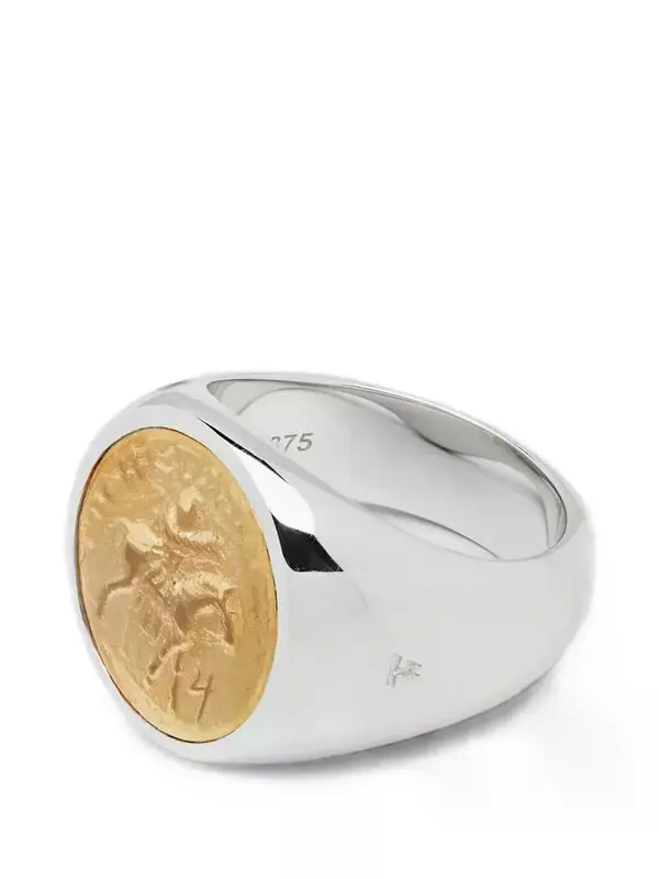 Tom Wood Coin Signet Rings