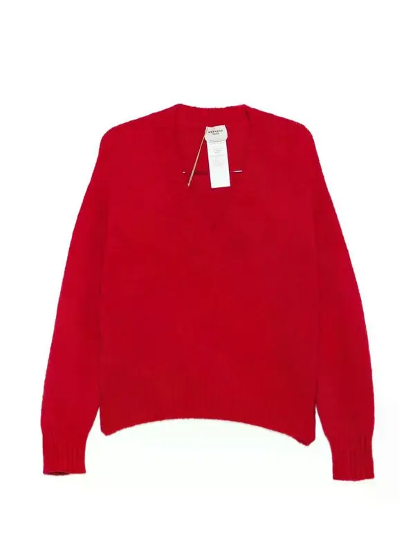 Max Mara Visita V-neck Ribbed-trim Sweater