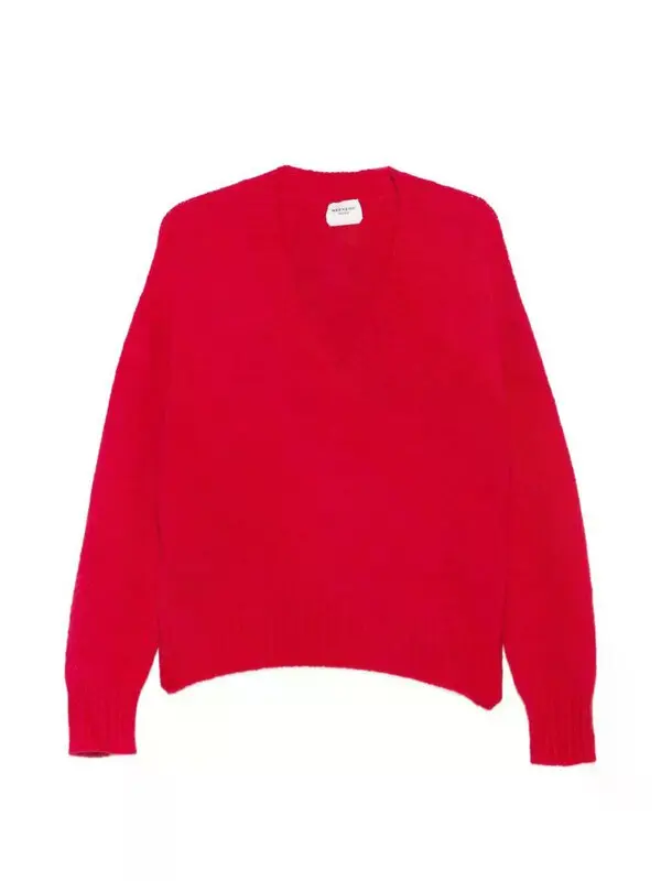 Max Mara V-neck Sweater - Red