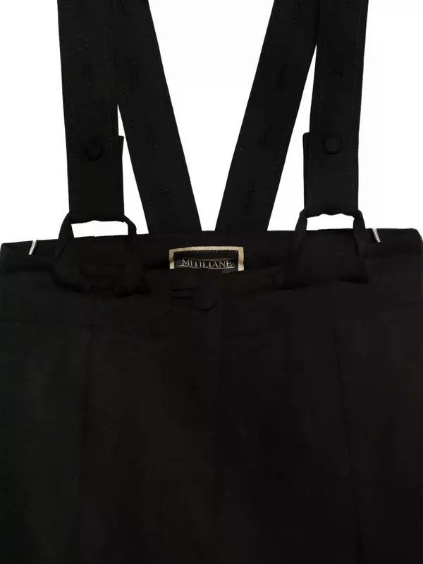 MITILIANE COUTURE Detachable-suspender Trousers