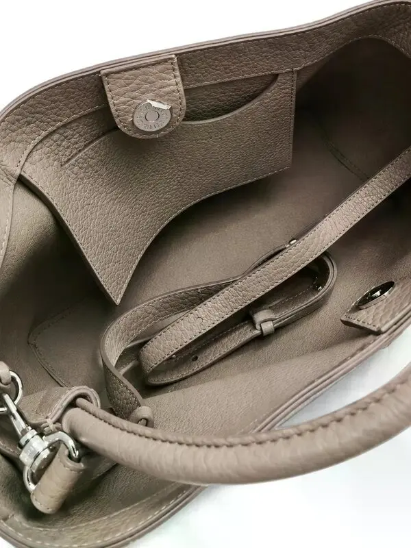 IACUCCI Logo-patch Pebbled Tote Bag