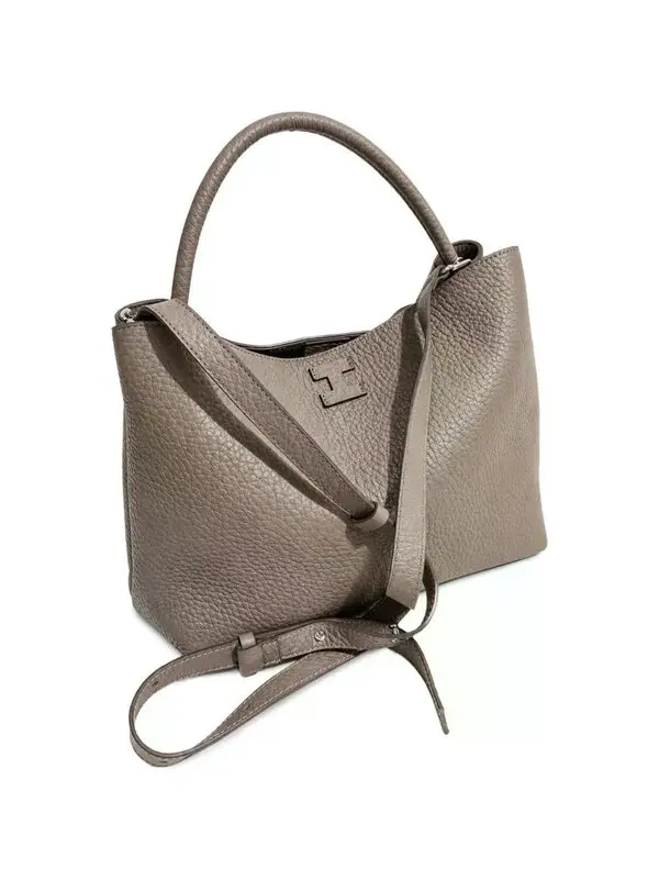 IACUCCI Logo-patch Pebbled Tote Bag