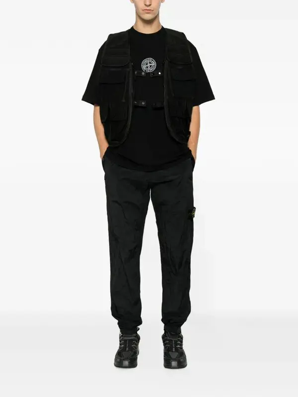 Stone Island Logo-patch Multi-pocket Gilet