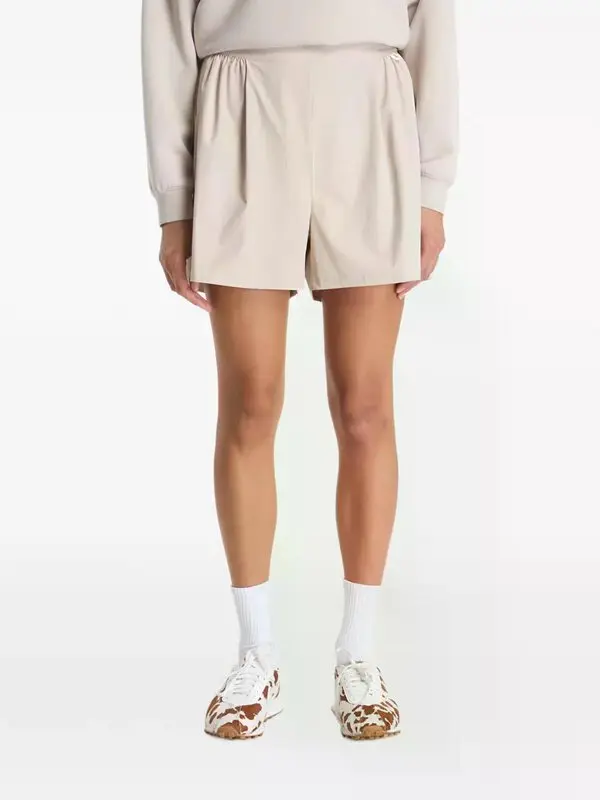 Nike 24.7 Perfectstretch Pleated Side-slit Shorts