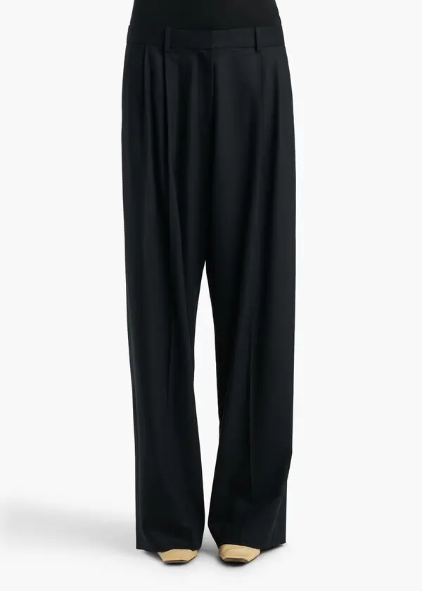 Khaite August Pant In Wool