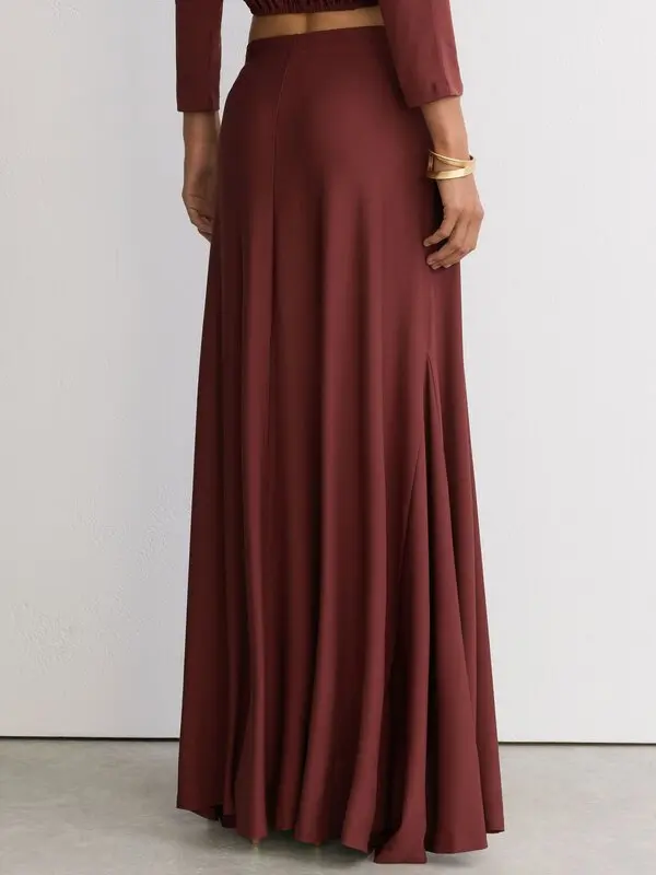 REISS Margo Jersey Maxi Skirt