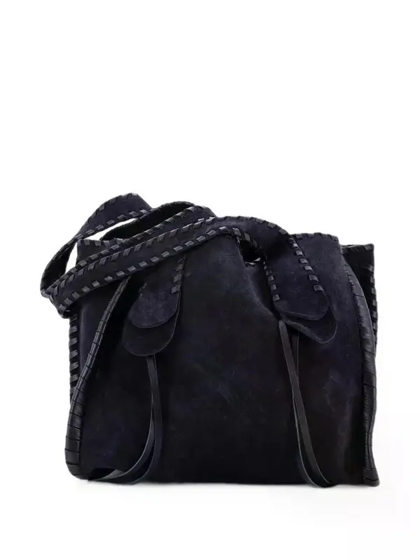 Chloé Mony Suede Medium Tote Bag - Blue