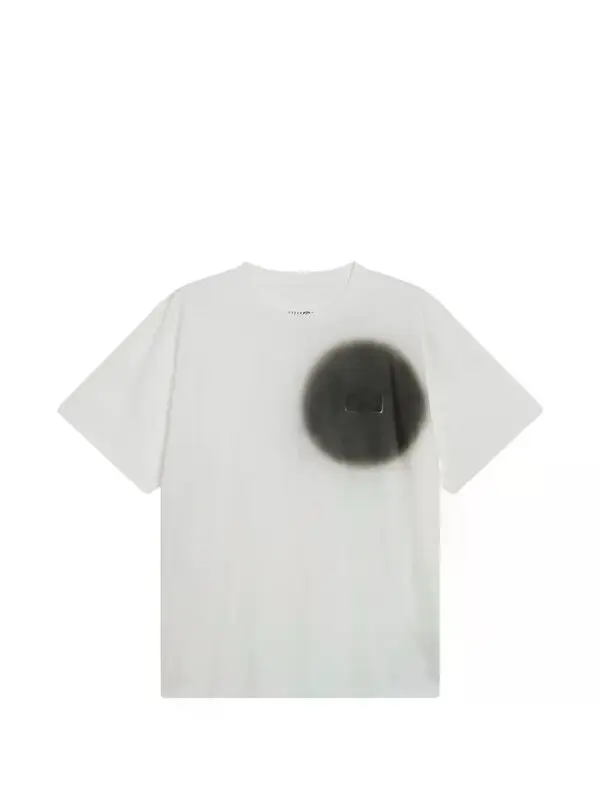 MAISON MARGIELA Spray-effect Logo-patch T-shirt