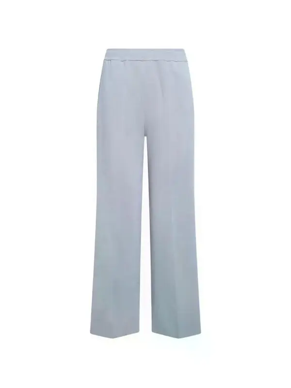 CFCL Ribbed-knit Wide-leg Trousers - Neutrals