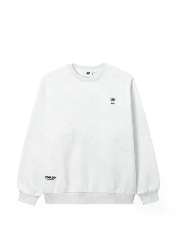CHOCOOLATE Logo-patch Sweater - Grey