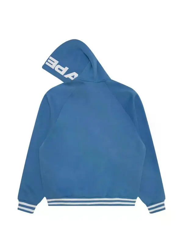 AAPE BY *A BATHING APE Logo-patch Press-stud Hoodie