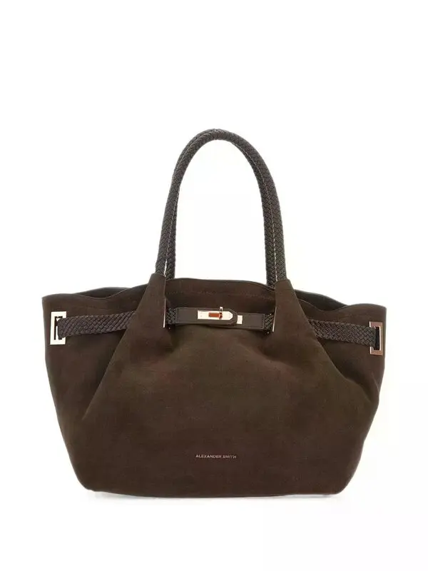 ALEXANDER SMITH Brooke Woven-insert Tote Bag