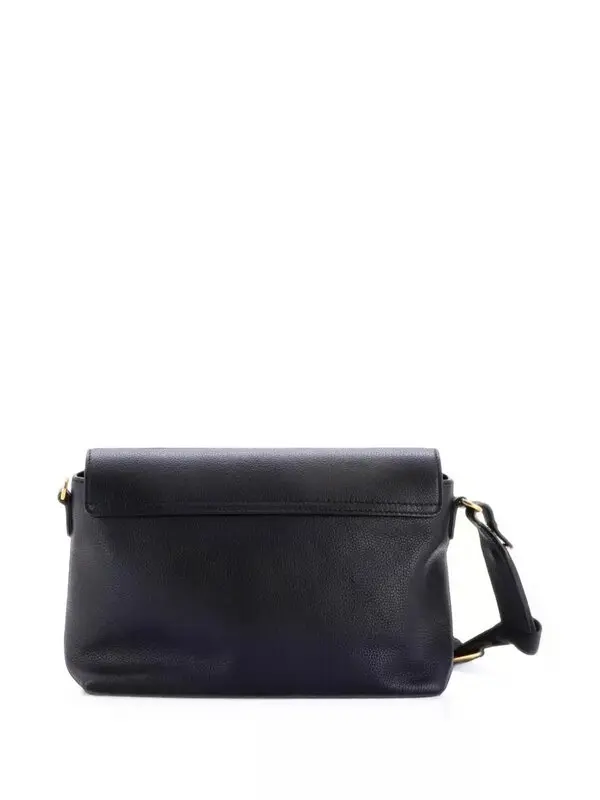 Burberry Note Leather Medium Crossbody Bag