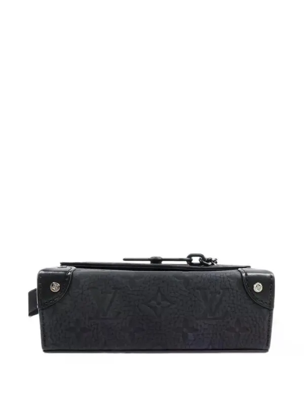 LOUIS VUITTON Monogram Taurillon Steamer Shoulder Bag