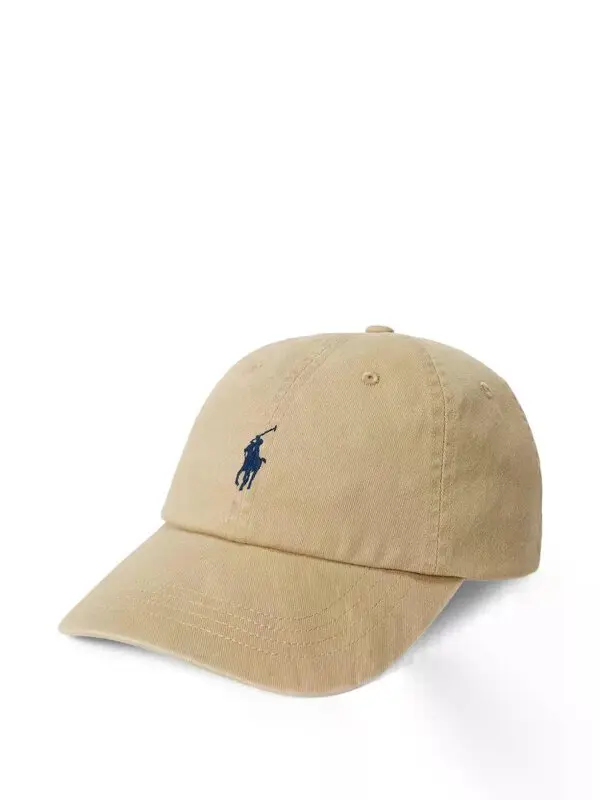 Polo Ralph Lauren Logo-embroidered Baseball Cap - Neutrals