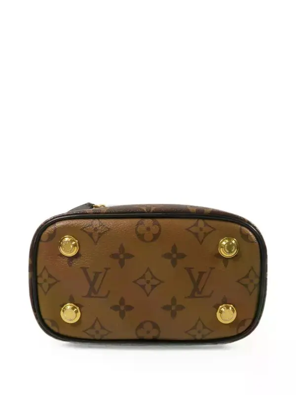 LOUIS VUITTON Monogram Reverse Vanity Pm Tote Bag