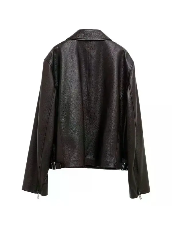 Loewe Zip-up Leather Jacket