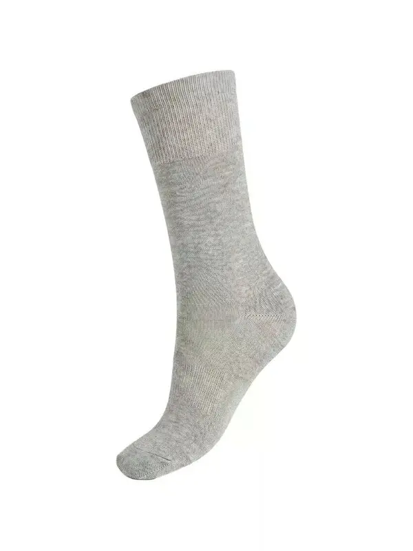Wolford Terry-panelled Ribbed-cuff Socks